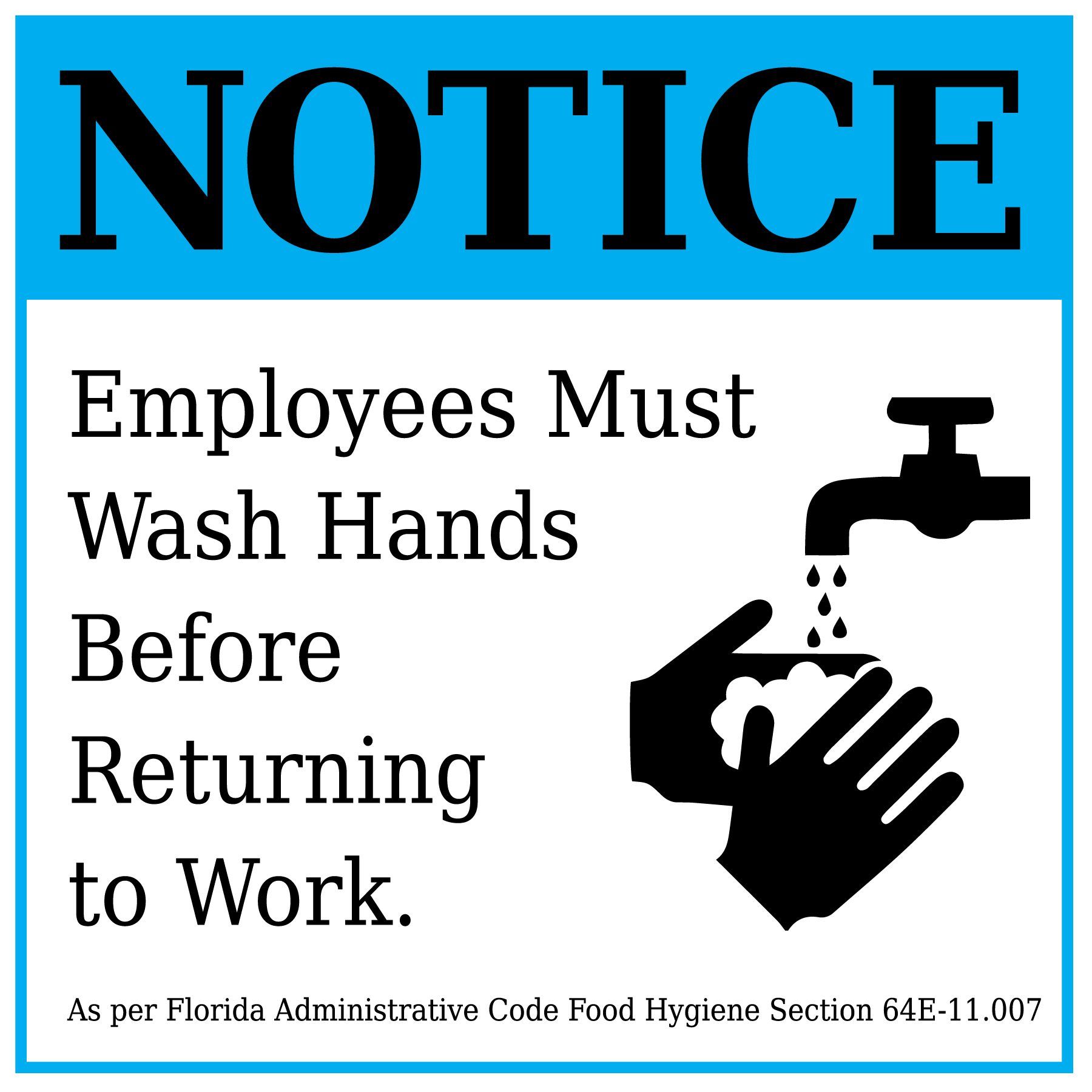 Handwashing Sign Laws For All 50 States | Signs.com Blog