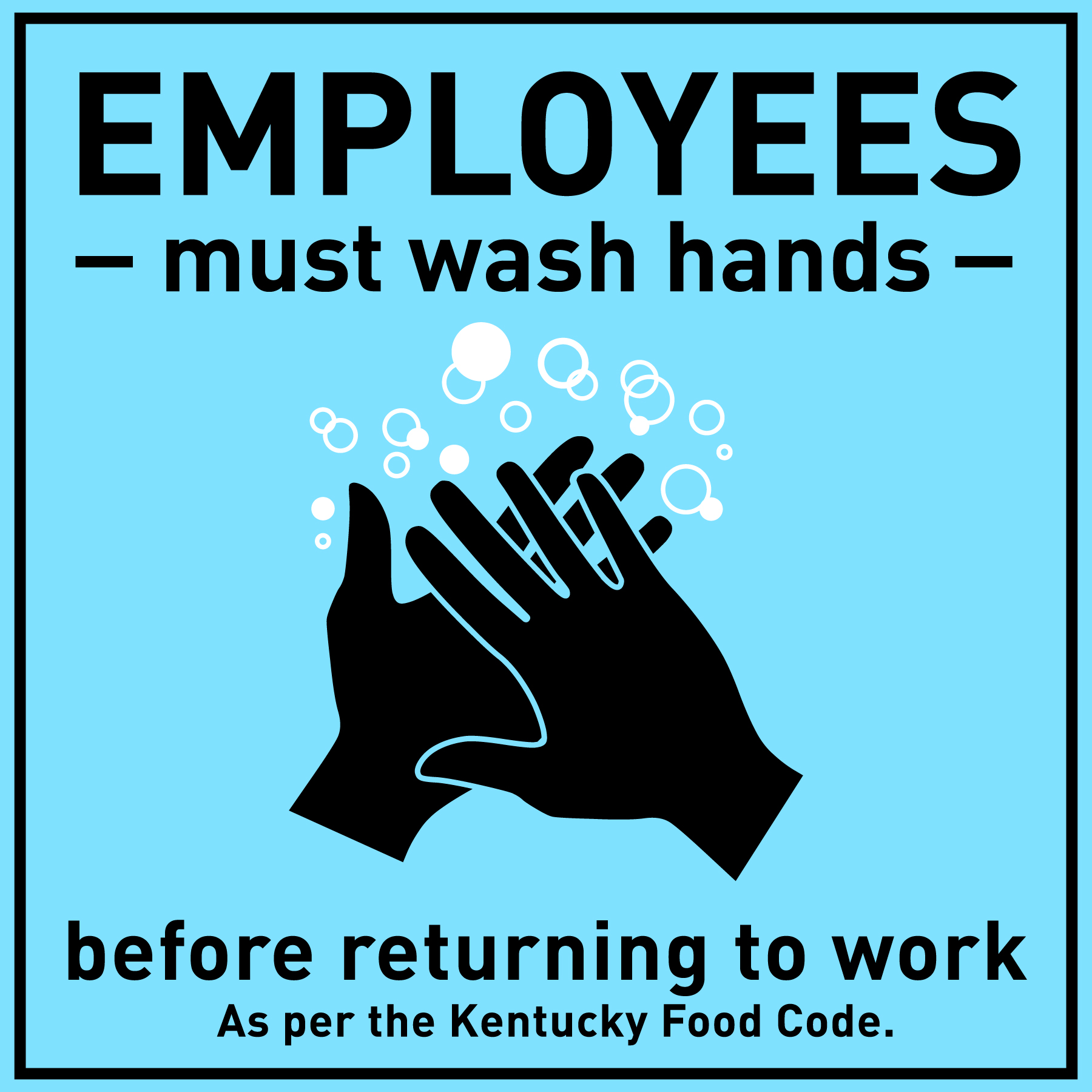 Handwashing Sign Laws For All 50 States | Signs.com Blog