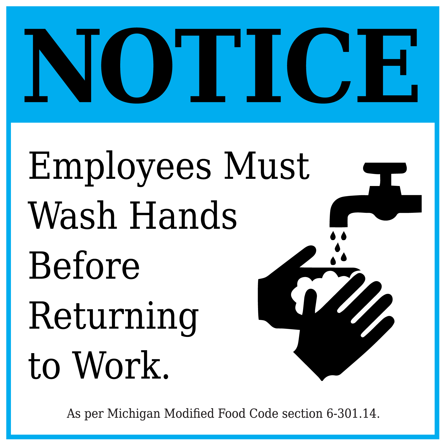 Handwashing Sign Laws For All 50 States | Signs.com Blog
