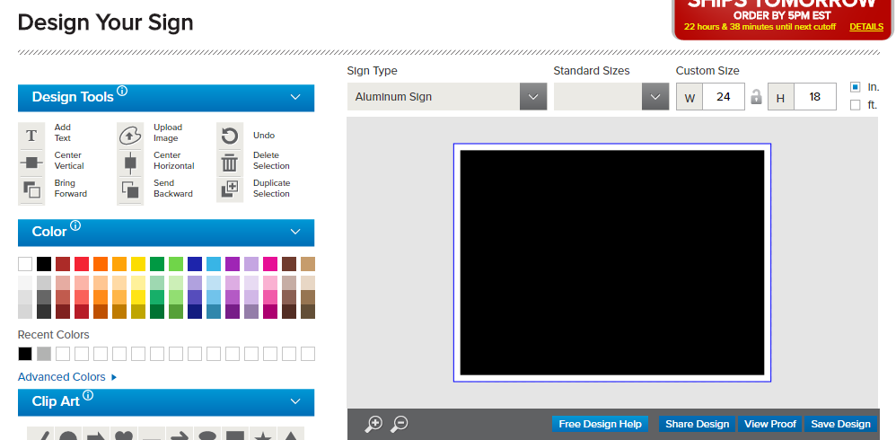 How to Add a Border Using Our Design Tool | Signs.com Blog