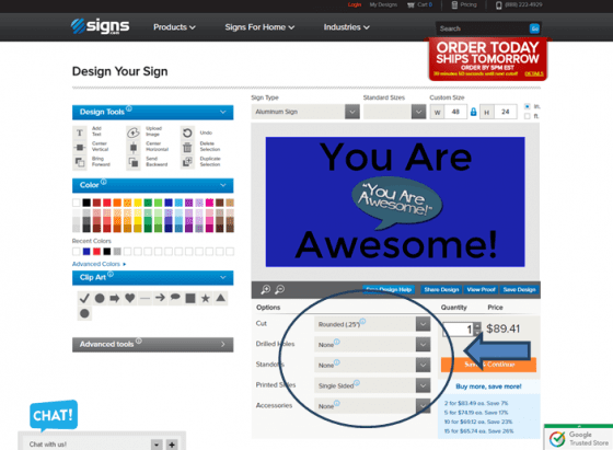 A Step-by-Step Guide on Orderering a Sign from Signs.com | Signs.com Blog