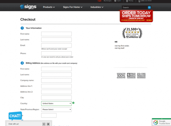 A Step-by-Step Guide on Orderering a Sign from Signs.com | Signs.com Blog