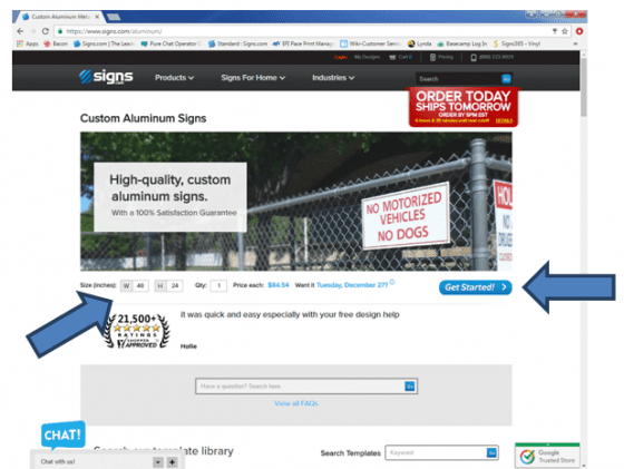 A Step-by-Step Guide on Orderering a Sign from Signs.com | Signs.com Blog
