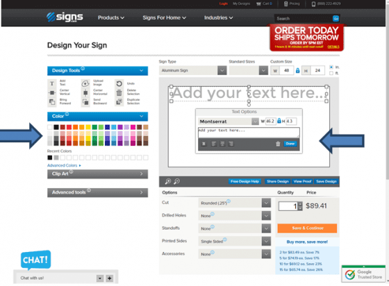 A Step-by-Step Guide on Orderering a Sign from Signs.com | Signs.com Blog