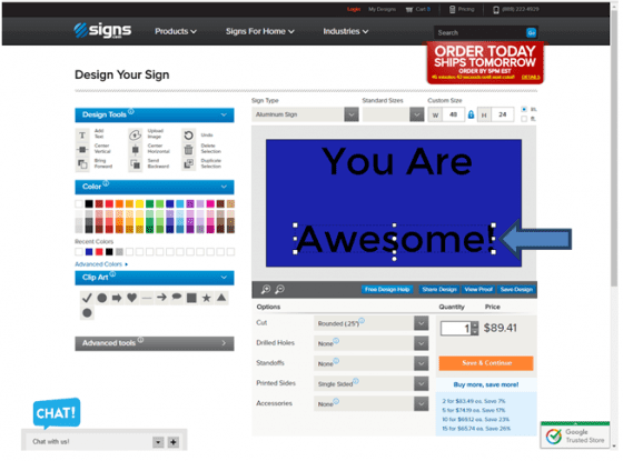 A Step-by-Step Guide on Orderering a Sign from Signs.com | Signs.com Blog