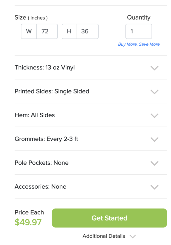 Signage 101: Standard Vinyl Banners Sizes | Signs.com