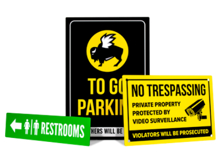 Custom Reflective Aluminum Sign