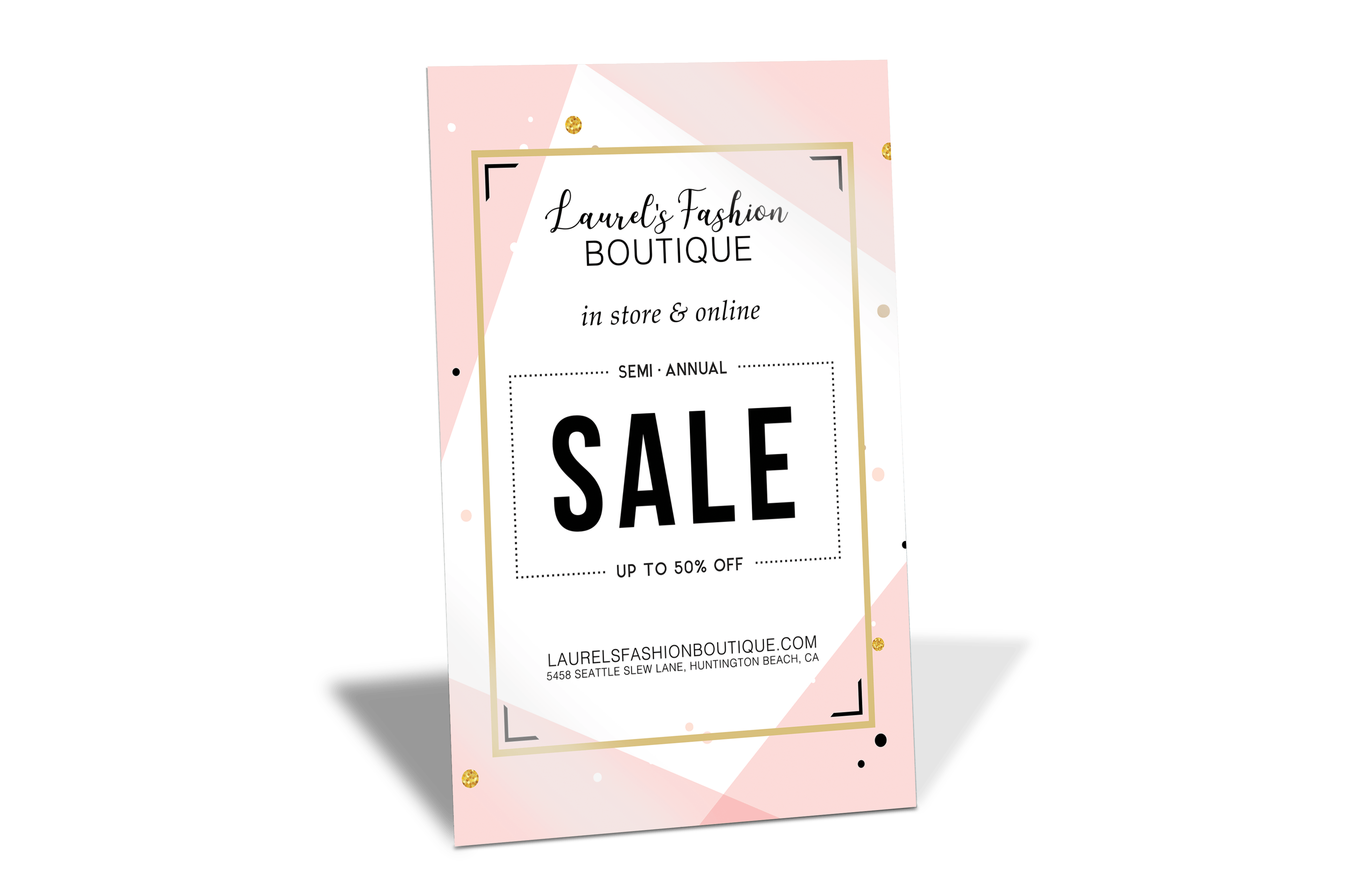 Custom Counter Cards - Free Design Services | Signs.com