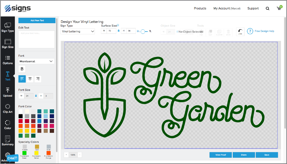 Car and Truck Lettering - Create Your Own Today | Signs.com