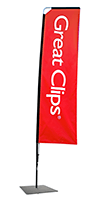 Advertising Flags - Feather, Teardrop + More | Signs.com