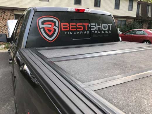 Custom Rear Window Graphics | Signs.com