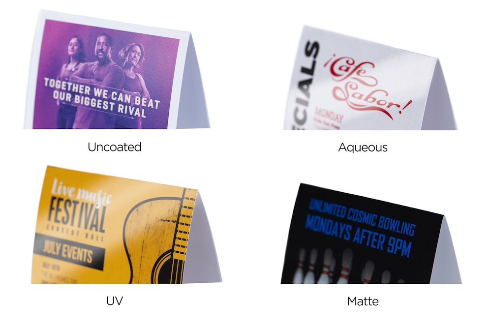 Custom Table Tents | Signs.com